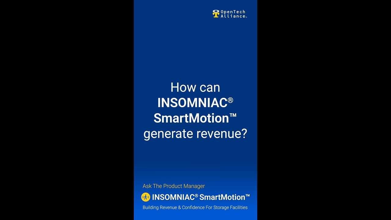 How can INSOMNIAC® SmartMotion™ generate revenue?