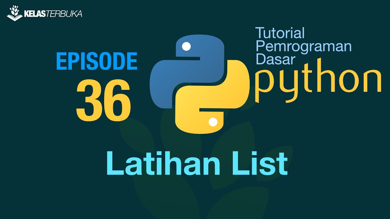 Learn Python [Basic] - 36 - List Exercises