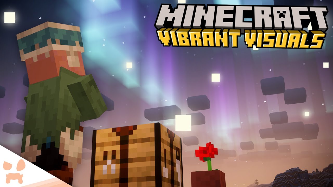 I PUT THE NEW VIBRANT VISUALS UPDATE ON MINECRAFT JAVA BEFORE MOJANG (its insane)