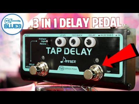 Donner Tap Delay (Digital, Analog, Reverse w/Tap Tempo) | Reverb