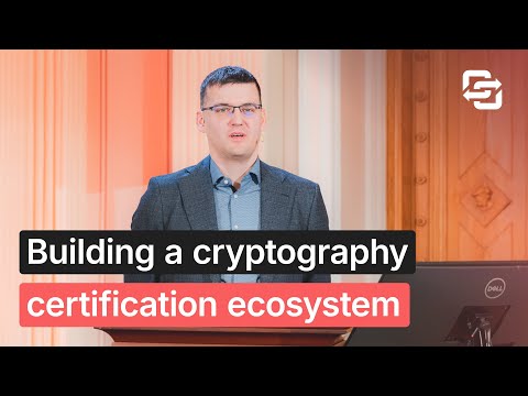 What does a country need to build a cryptography certification ecosystem? | Kristjan Krips