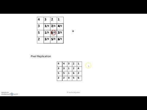 Image Low Pass Filtering in Spatial Domain