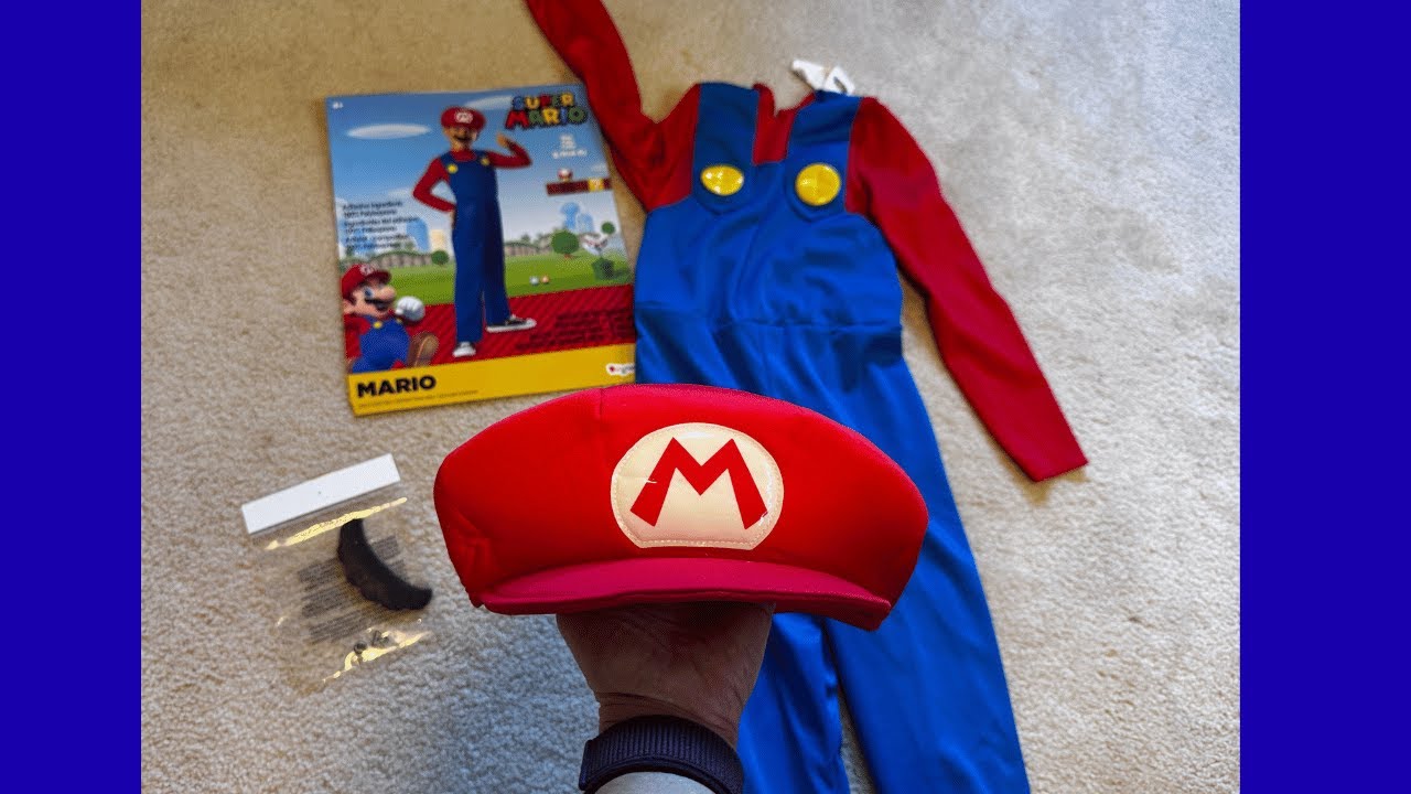 NINTENDO SUPER MARIO Costume Review