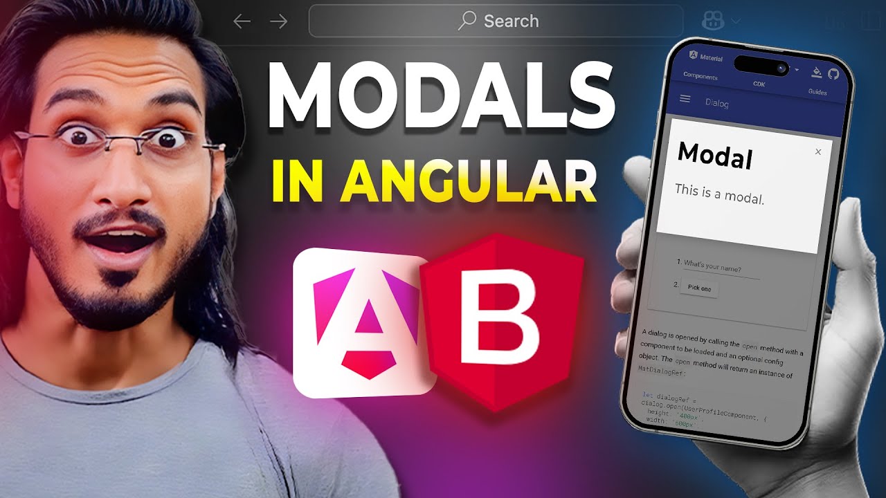 Modal in Angular using ngx‑bootstrap 2025 🔥 | Ultimate Guide For Beginners