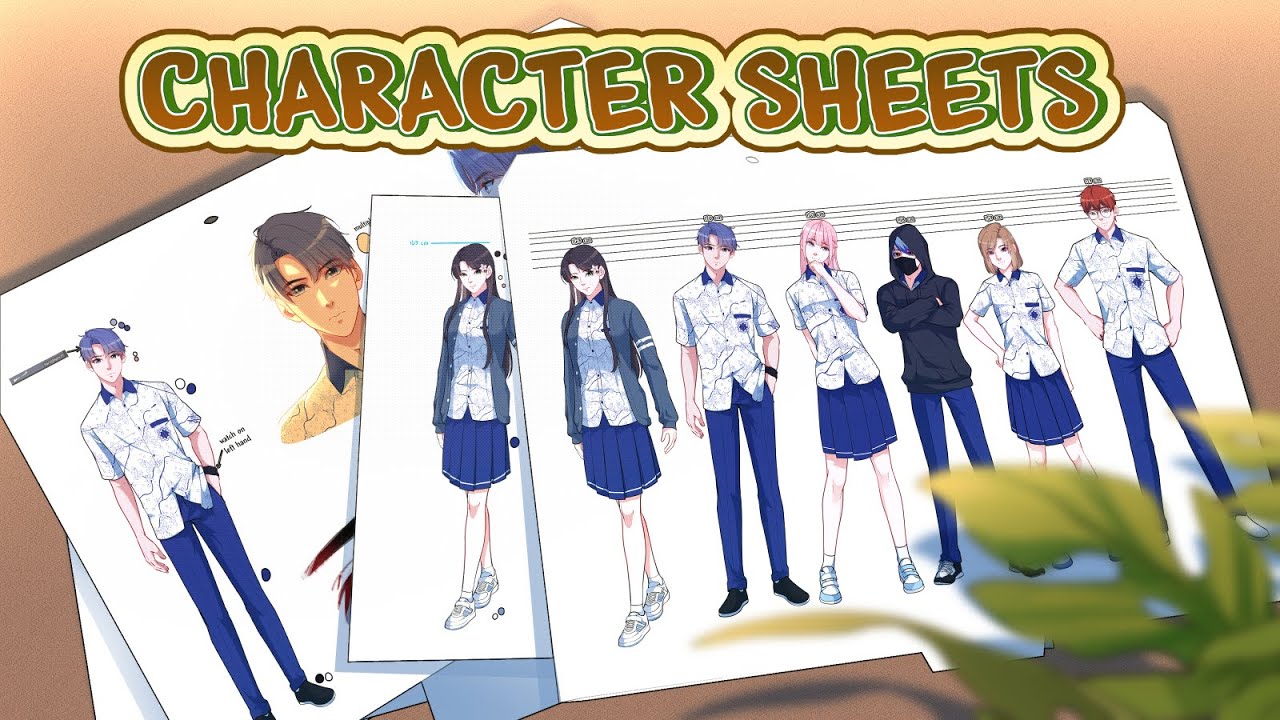 Let’s Make Webtoon Character Sheets with Clip Studio Paint