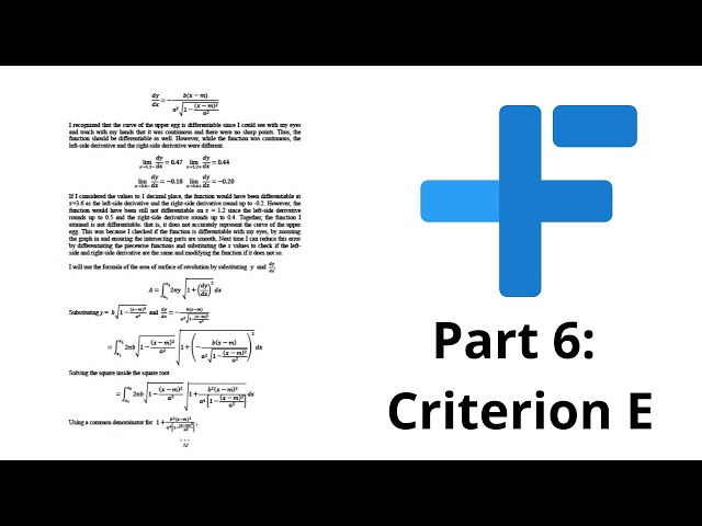 Mastering Criterion E: Use of Mathematics in IB Math IA | Galaxy.ai