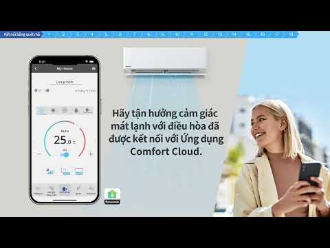 Hướng dẫn kết nối Panasonic Comfort Cloud V2 sử dụng QR code