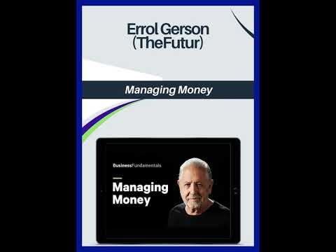 Errol Gerson (TheFutur) - Managing Money Free Download