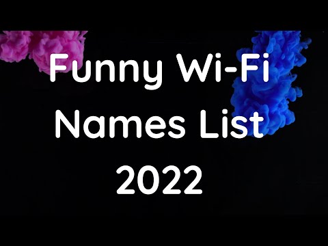 Funny Wi Fi Names List 2022 || wifi router names