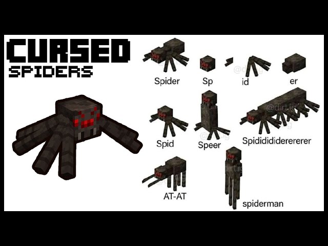 Minecraft Spider Meme