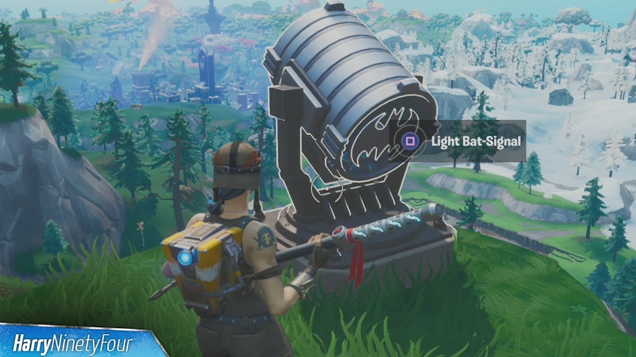 Fortnite Bat Signal Map Locations: Where to Light up different Bat ...