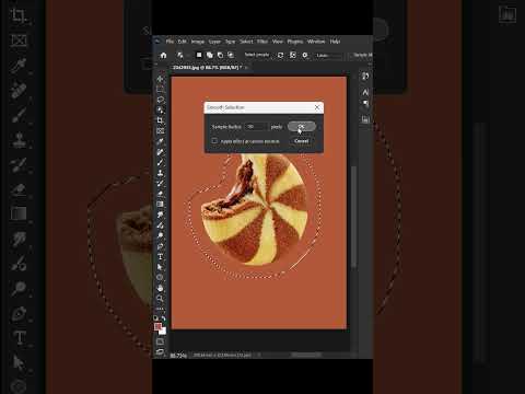 Adobe Photoshop 2025 Tips - Surround text creation #photoshop #adobephotoshop