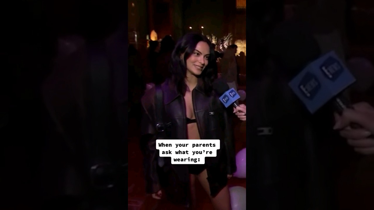 We agree #CamilaMendes, it’s no big deal. #NYFW #shorts | E! News