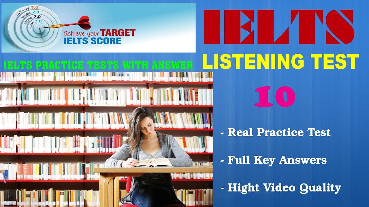 IELTS Listening Practice Tests with Answers and PDF File - Test 10