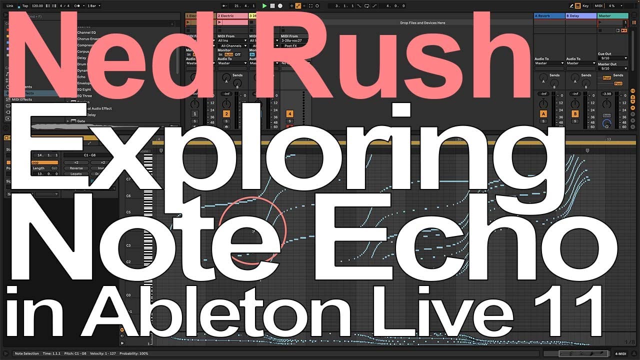 Exploring Note Echo in Ableton Live 11 - Ned Rush