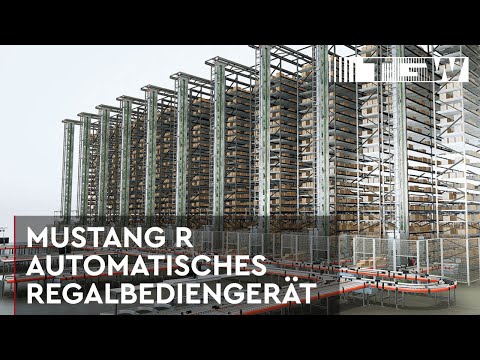 Mustang R: Regalbediengerät der neuesten Generation (Höhenbereich 4 bis 25 Meter!) | TGW