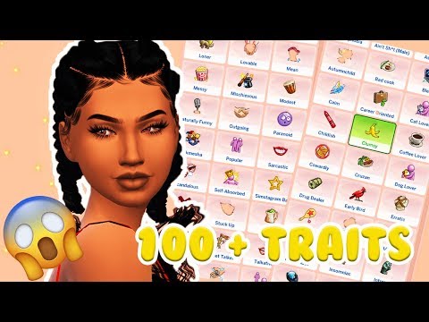 MEGA CC TRAITS HAUL (100+) + Links // THE SIMS 4 MODS