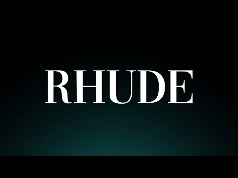 Learn How to Pronounce 'Rhude'! Correctly (Fashion Brand)