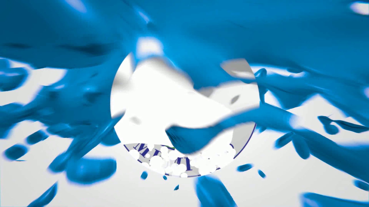 paint splash video logo