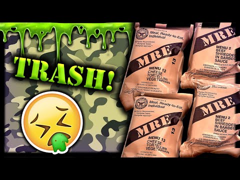 How does the Military Eat? MRES ARE HORRIBLE!