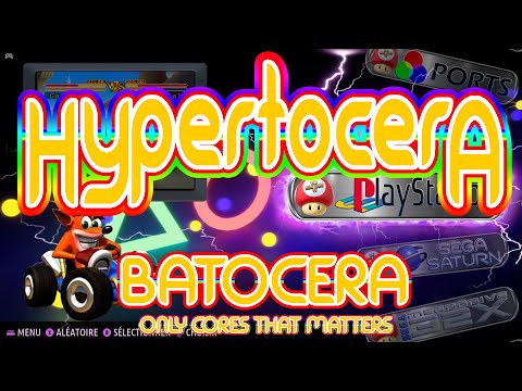 2021 HYPERTOCERA THEME For BATOCERA V30 VIDEOS SNAPS INTRO + MANUAL GAMES PC, ODROID RPI3B RPI4