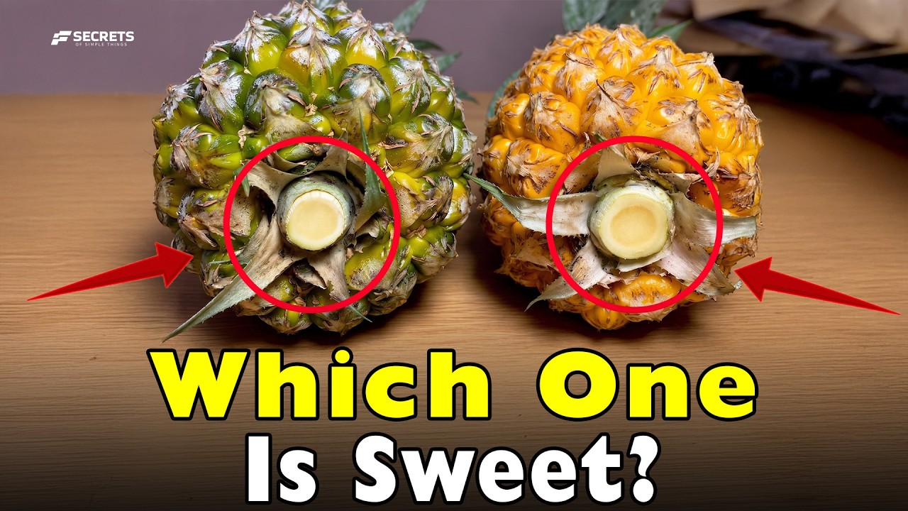 Why Are Some Pineapples Sweet While Others Taste So Sour? 5 Signs to Pick the Right One