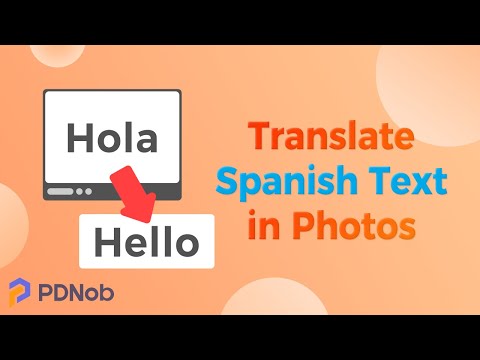 [Tips] Translate Spanish to English Text | Translate Text in Photos on PC - Image Translator