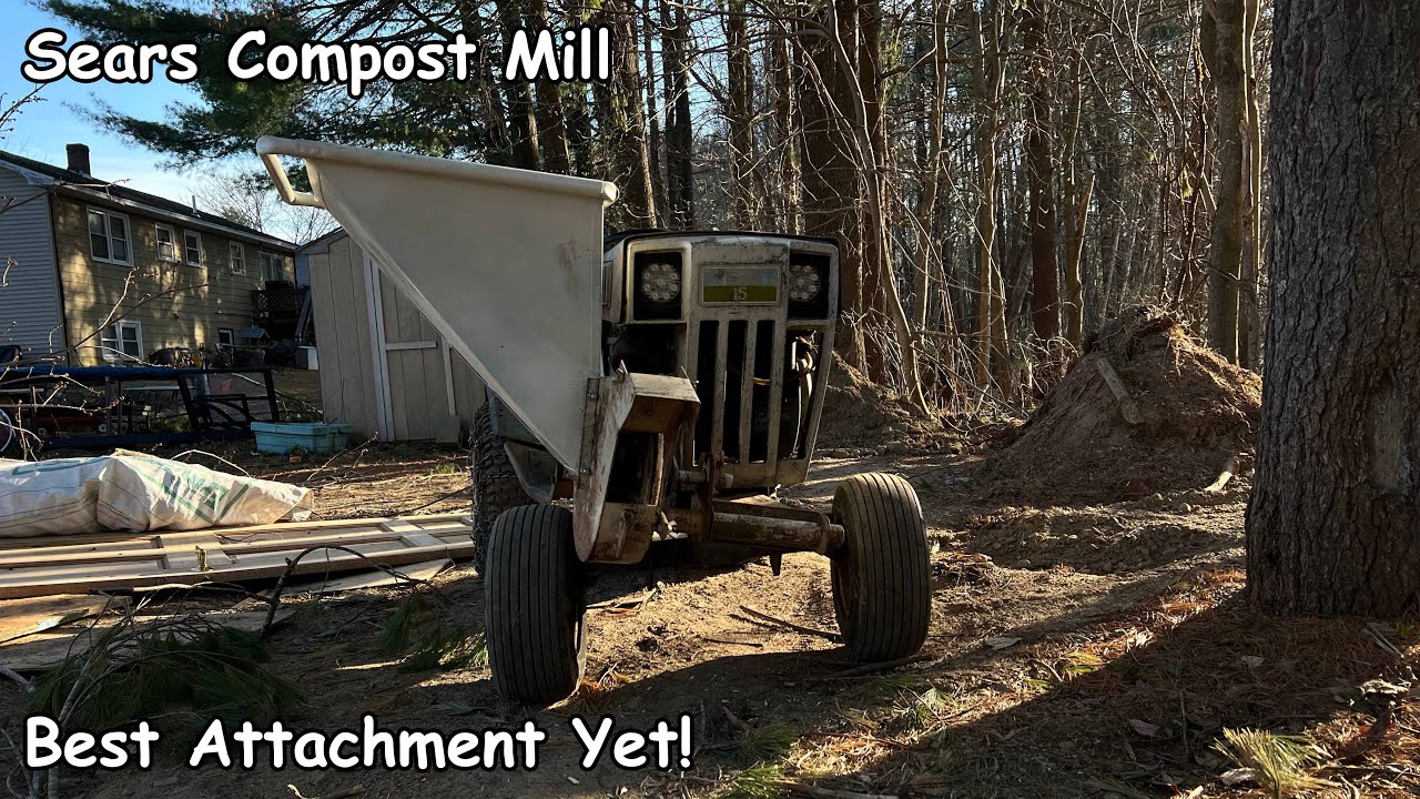 Buying & Installing A Sears Compost Mill (Chipping Master)