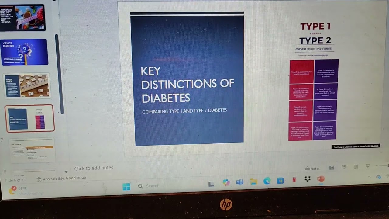 Diabetes final PowerPoint