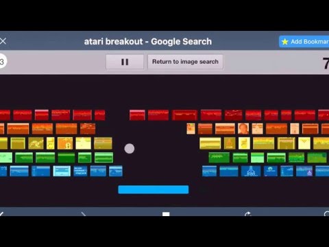 Atari breakout hidden Easter egg!