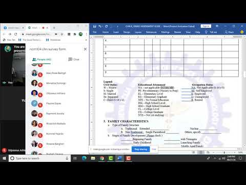 CHN - Family Assessment Guide Form