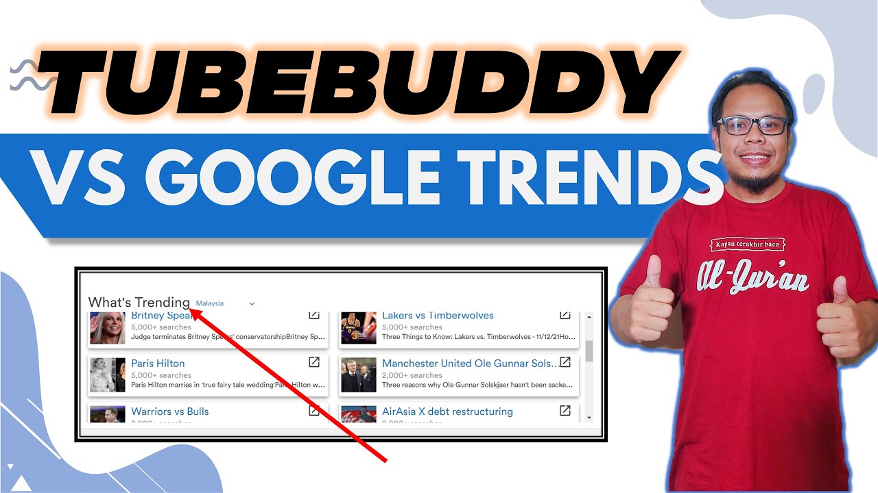 🔴 TUBEBUDDY YOUTUBE VS GOOGLE TRENDS - CARA MELIHAT YANG SEDANG TRENDING DI SETIAP NEGARA