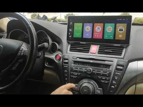 Navitech 09 10 11 12 13 14 Acura TL Android gps Radio 12.3" apple CarPlay android auto#applecarplay