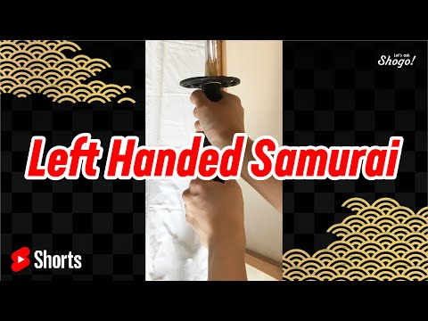 Why Left Handed was Forbidden Among Samurai #Shorts
