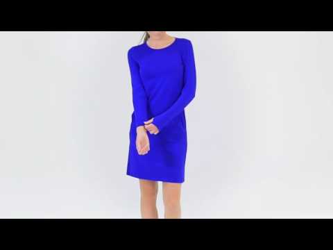 Solbari Long Sleeve T-shirt Dress UPF50+ Australian Sun Protection