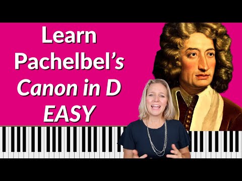 Canon in D Pachelbel's Canon EASY Piano Tutorial **FREE PRINTABLE SHEET MUSIC**Minimal note reading!