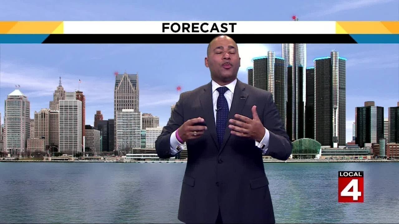 Mostly sunny, warm Saturday