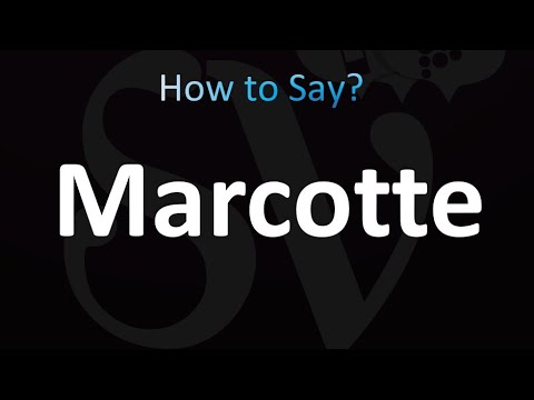 How to Pronounce Marcotte (CORRECTLY!)