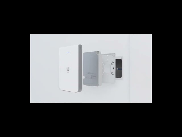 Ubiquiti UniFi WiFi 6 In-Wall Access Point (U6-IW) | Compact WiFi Solution