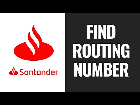 How To Find Your Routing Number On Santander App