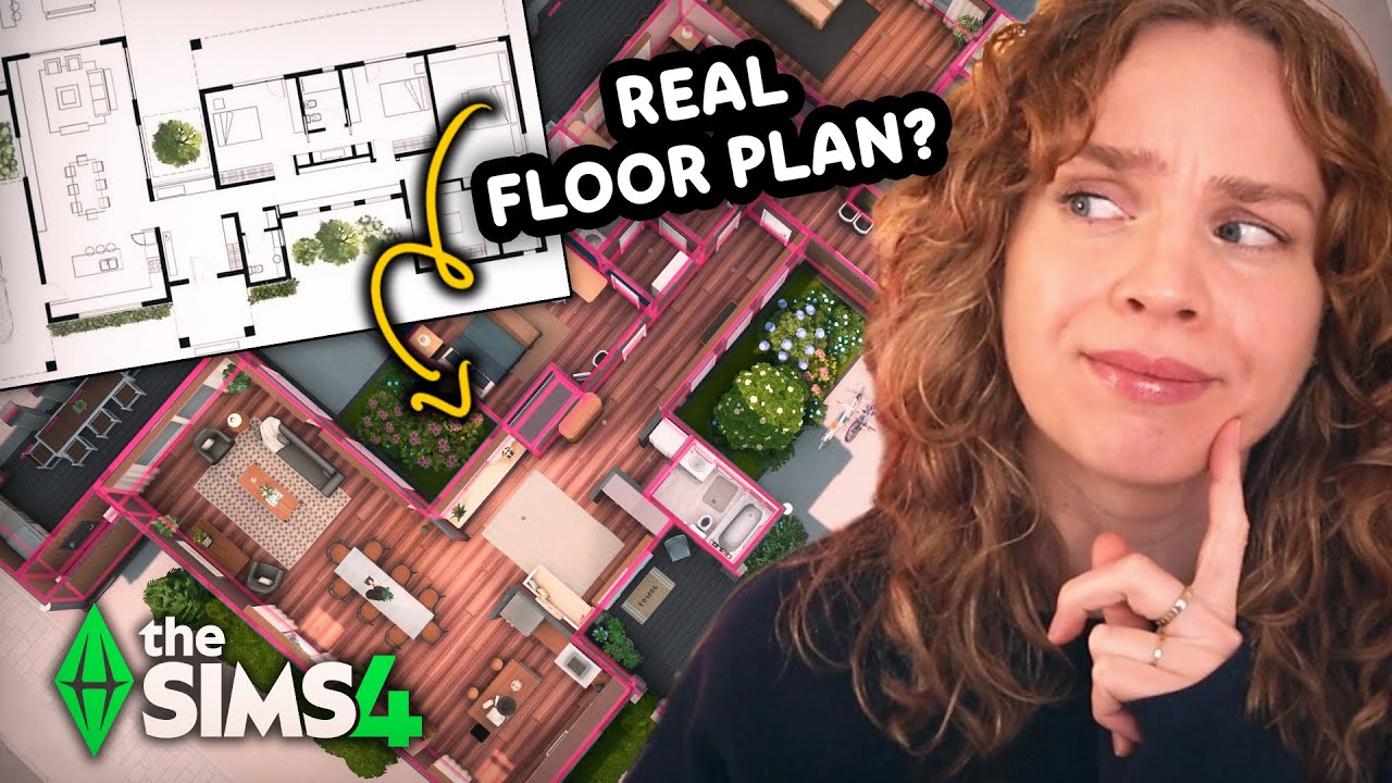 Can I turn this Real-Life Floor Plan into a Sims 4 house?