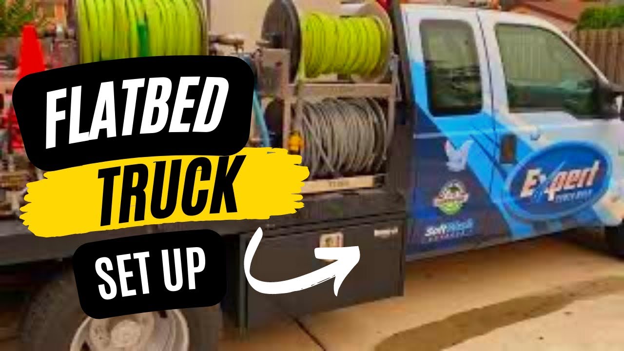 Flat truck rig - Trailer Builds - Pressure Washing Resource