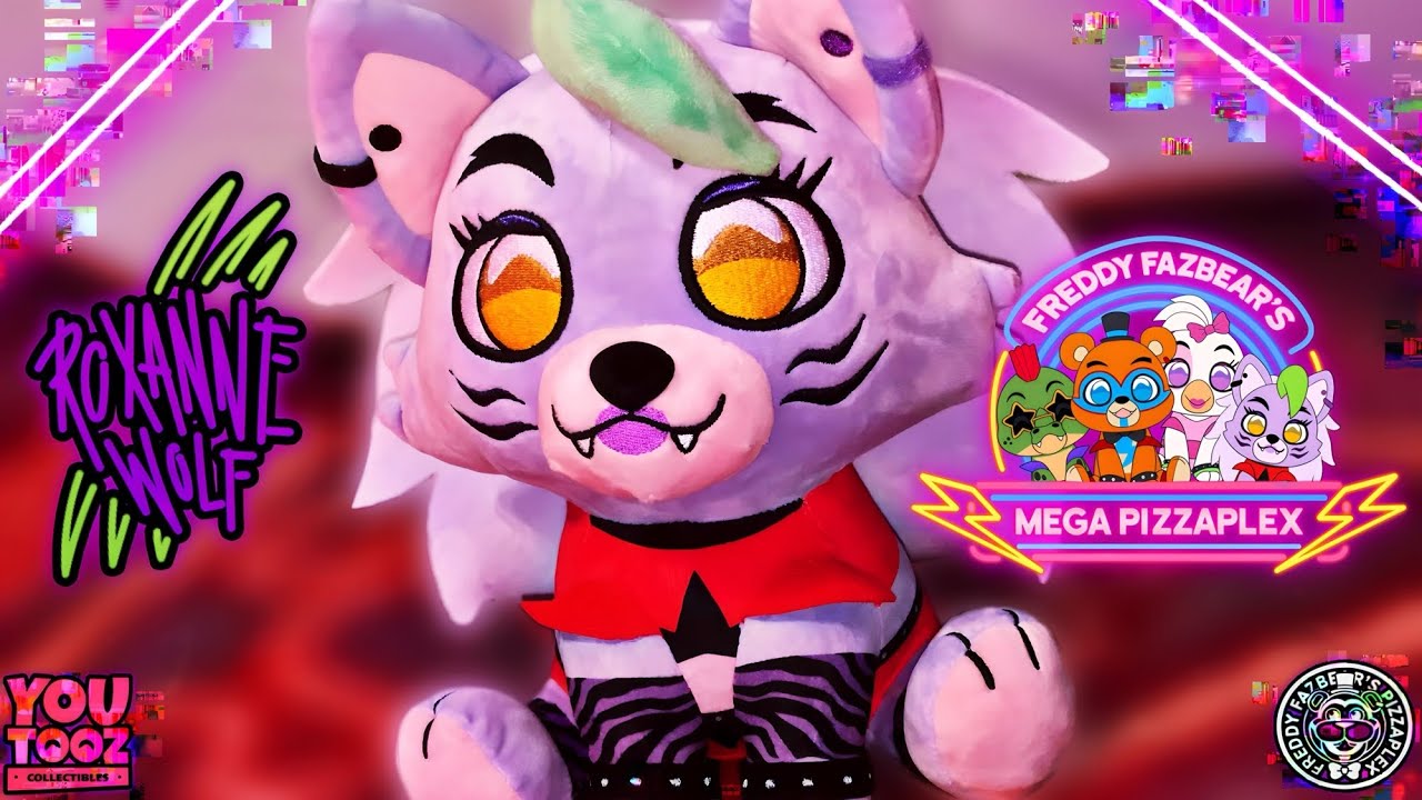 YouTooz Roxanne Wolf Sit Plush Review (FNaF Security Breach)
