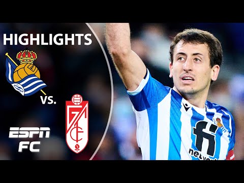 Mikel Oyarzabal shines to power Real Sociedad past Granada | LaLiga Highlights | ESPN FC