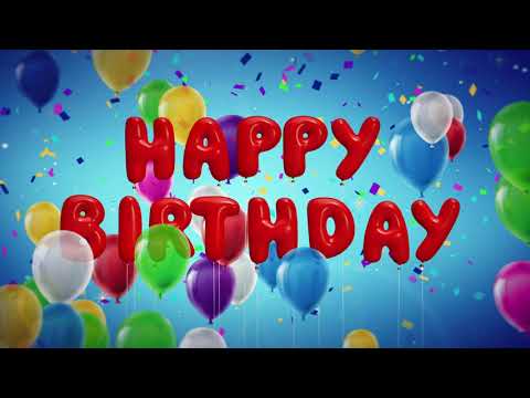 HAPPY BIRTHDAY Ambience with Happy Birthday Song!
