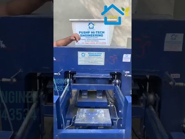 Sand Paver Block Making Machine - Semi Automatic Sand Paver Making ...