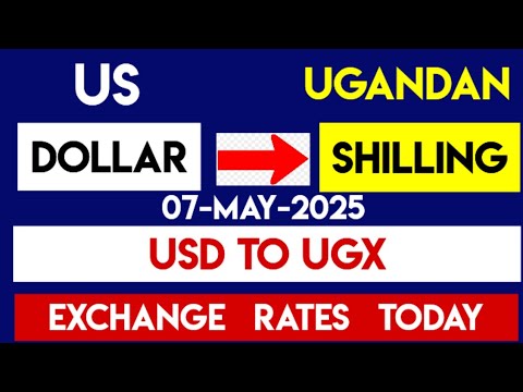 Ugandan Shillings to Dollars Money Converter Exchange Rate Buying and Selling Forex 07 May 2025