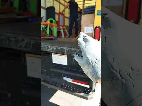 shark puppet sees a Penske truck