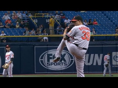 BAL@TB: Gausman fans seven over five strong frames