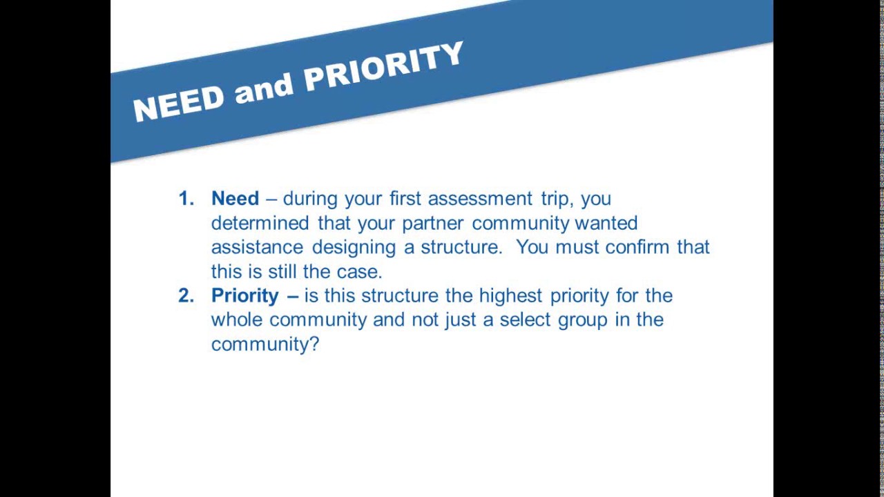 Structure Assessments